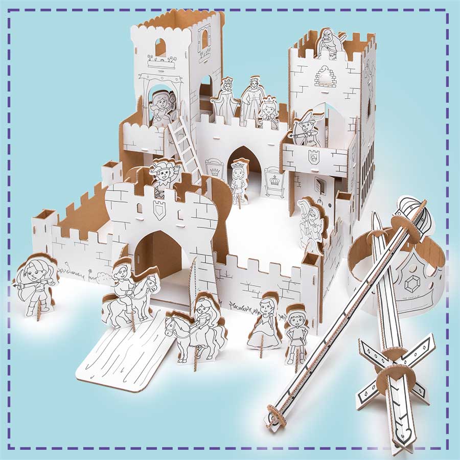 My Fab Castle - Castelli da costruire con il cartone – TODO Cardboard World
