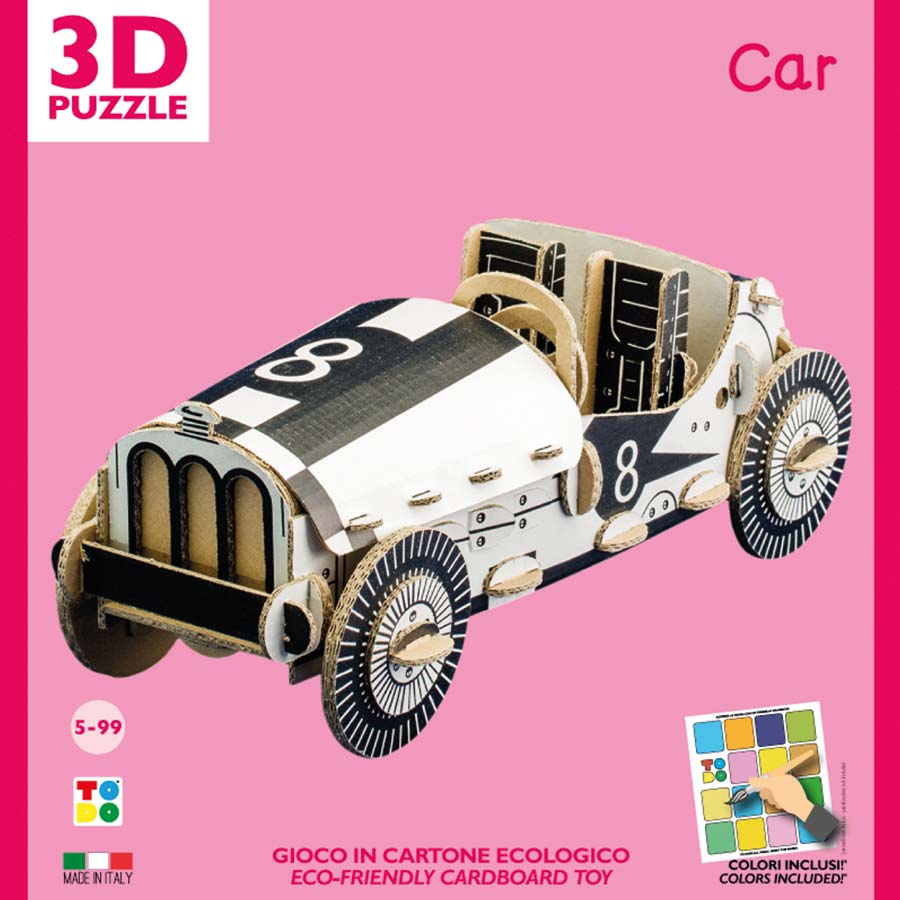 Car - Macchina di cartone da costruire – TODO Cardboard World